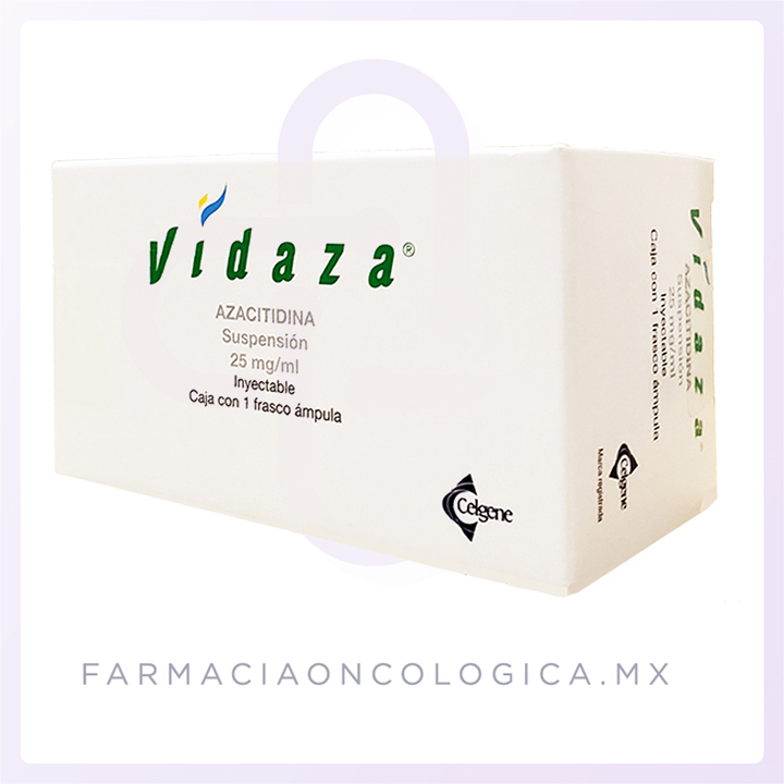 Vidaza Azacitidina 100Mg caja con 1 frasco ámpula. Celgene - Farmacia ...
