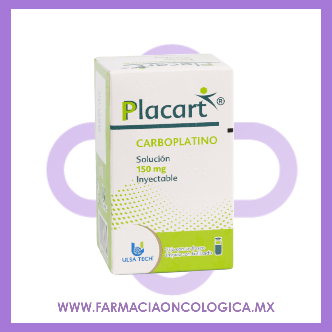 Placart Carboplatino 150mg/15mL Solucion inyectable. Ulsa Tech ...