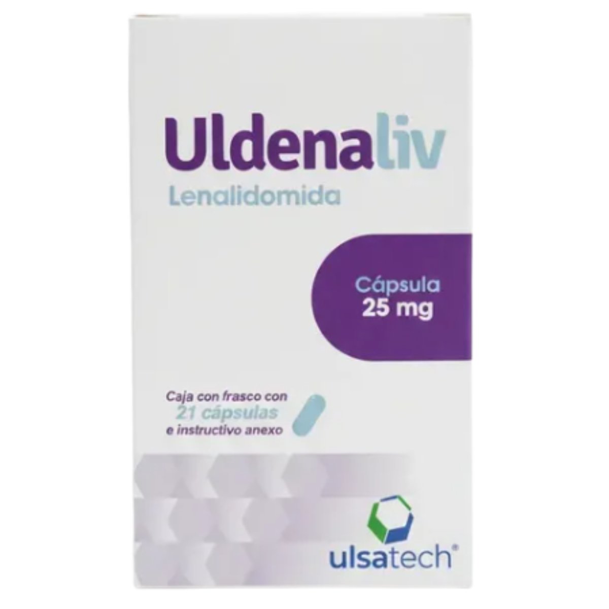 Uldenaliv – Lenalidomida 25 mg – Cápsulas – UlsaTech - Farmacia Oncológica